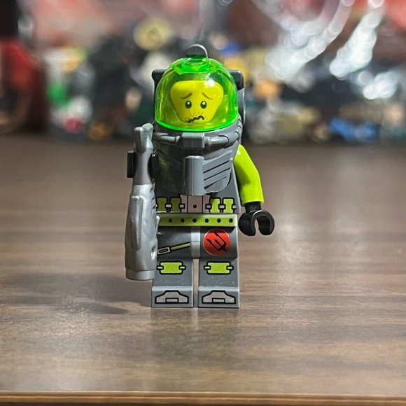 Lego | Toys | Lego Atlantis Axel Diver Minifigure Lime Green Dark Grey ...